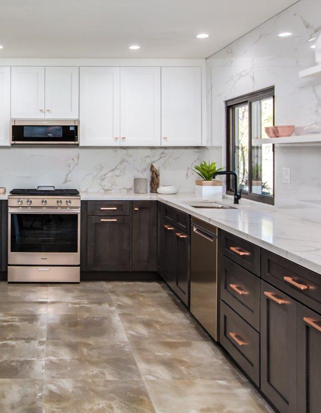 Greystone Shaker | Kitchen Remodeling NH | Benchmark Homes